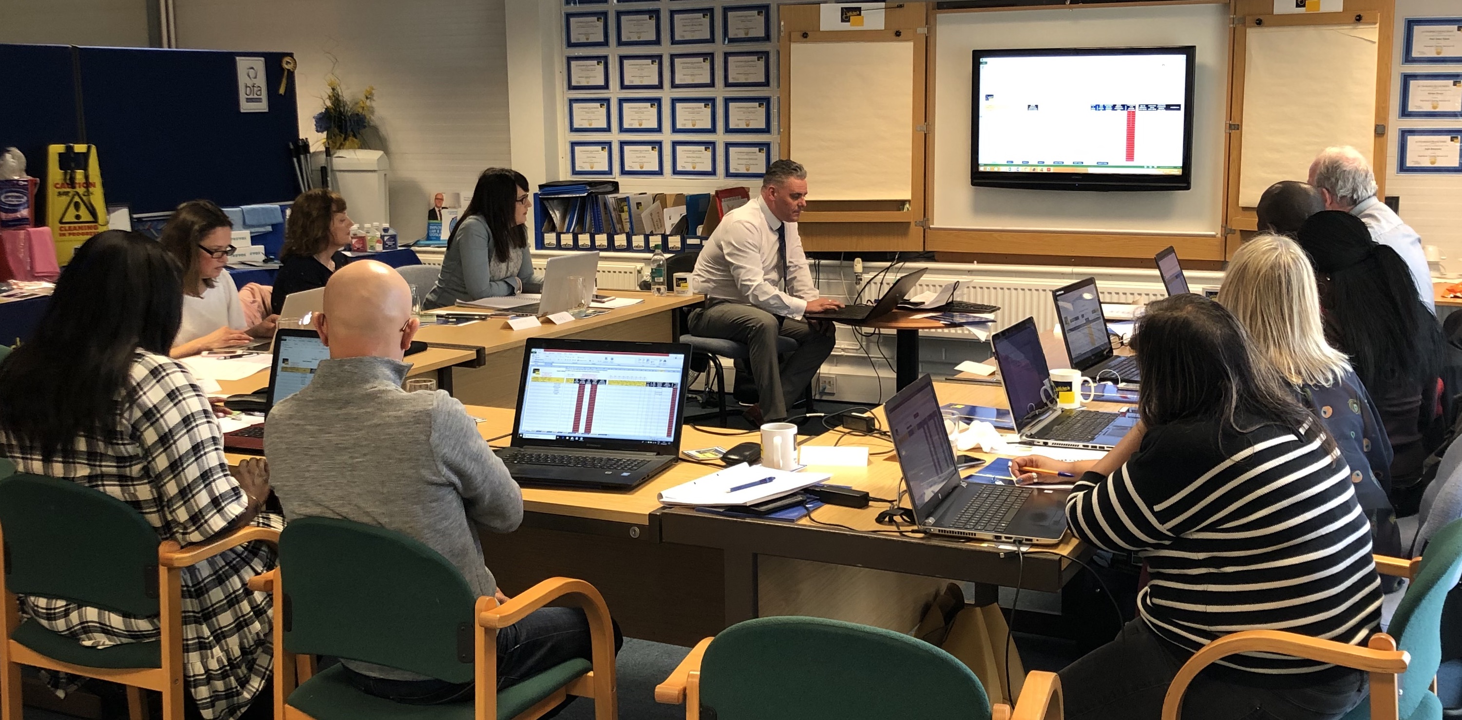 Dublcheck Host A Sales Training Session For Franchisees